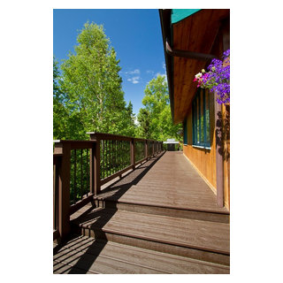 Interconnected Carport, Side and Back Decks Featuring Under Deck ...