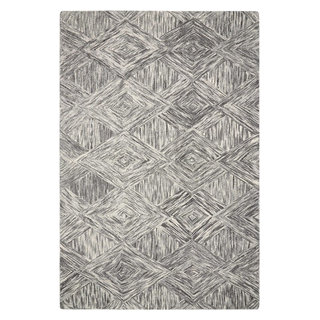 Nourison Interlock ITL01 Rug, 8'0"x10'6" - Contemporary - Area Rugs ...