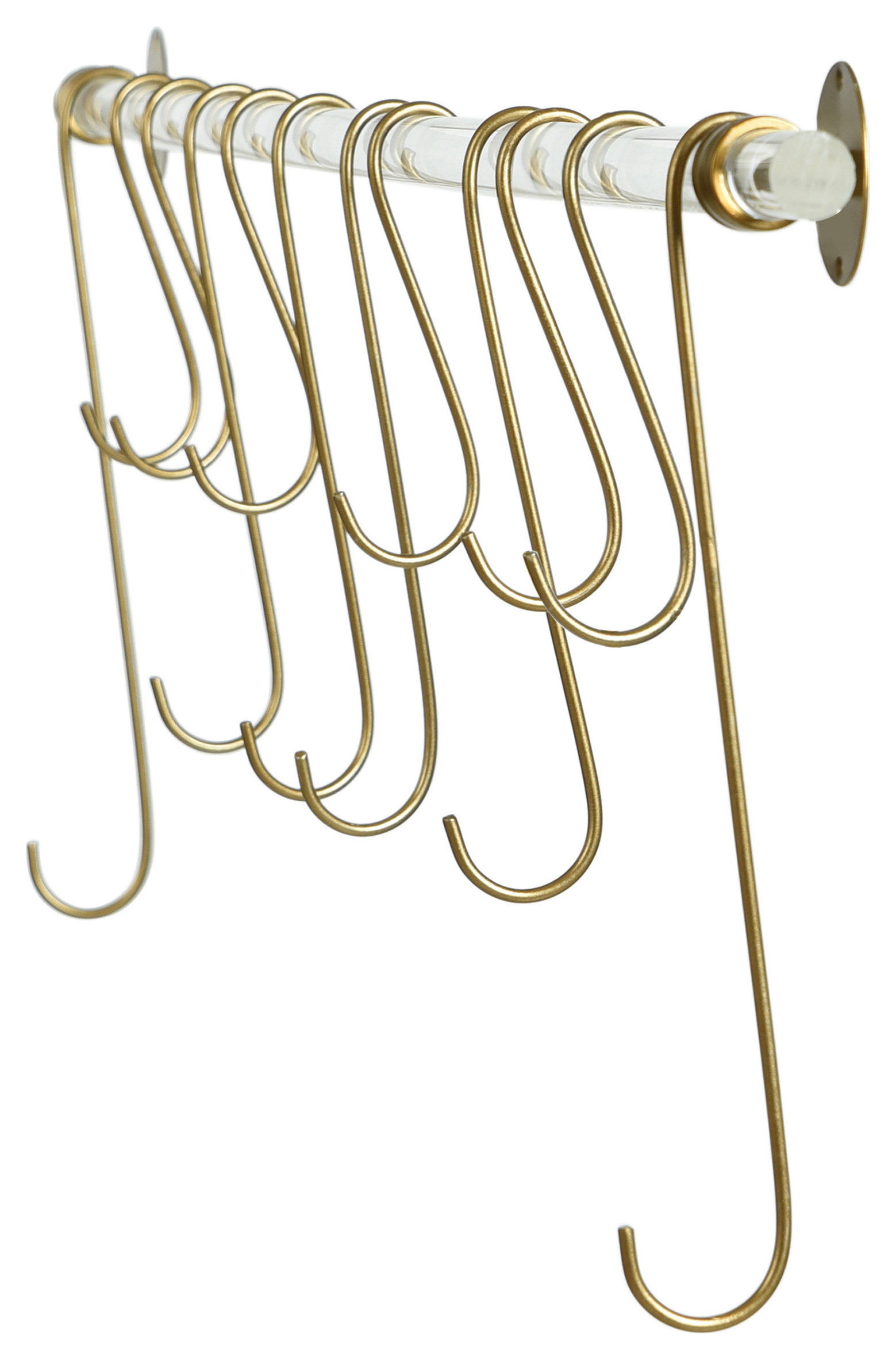 Dann Foley Acrylic and Metal Wall Hanger Clear Finish DFW42916DS ...