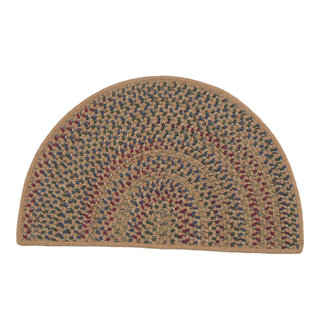 Rustic Braided Kitchen Slice, 18"x30" (2) - Contemporary - Novelty Rugs ...