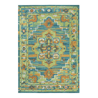 Rizzy Home Arden Loft-Kavali Collection Rug, 5'x7' - Mediterranean ...