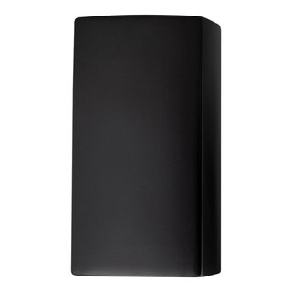 Ambiance Small Rectangle, Open Top/Bottom Sconce - Modern - Wall ...