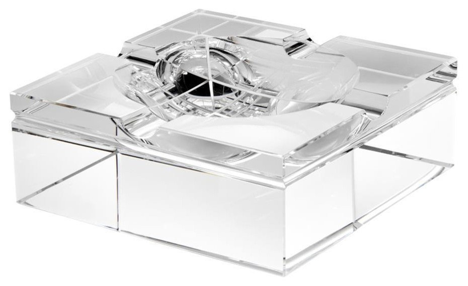 Crystal Glass Bowl | Eichholtz Acolyte - Contemporary - Decorative ...