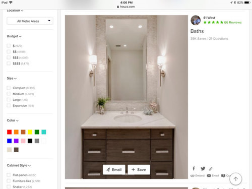 Shallow Powder Room Vanity?