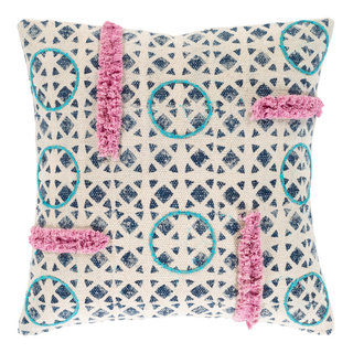 Phoebe PHB-002 Pillow Cover, 20"x20" - Contemporary - Decorative ...