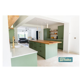 Calke Green - Traditional - Kitchen - Other - by Weston Kitchens and ...