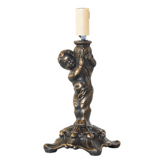 7" High Cherub Mini Lamp - Traditional - Lamp Bases - by Meyda Lighting ...