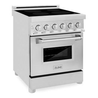 ZLINE 24 In. Professional Electric Range, Stainless Steel, RAIND-24 ...