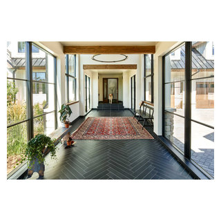 Modern Farmhouse Remodel - Farmhouse - Hall - Denver - by KGA Studio ...