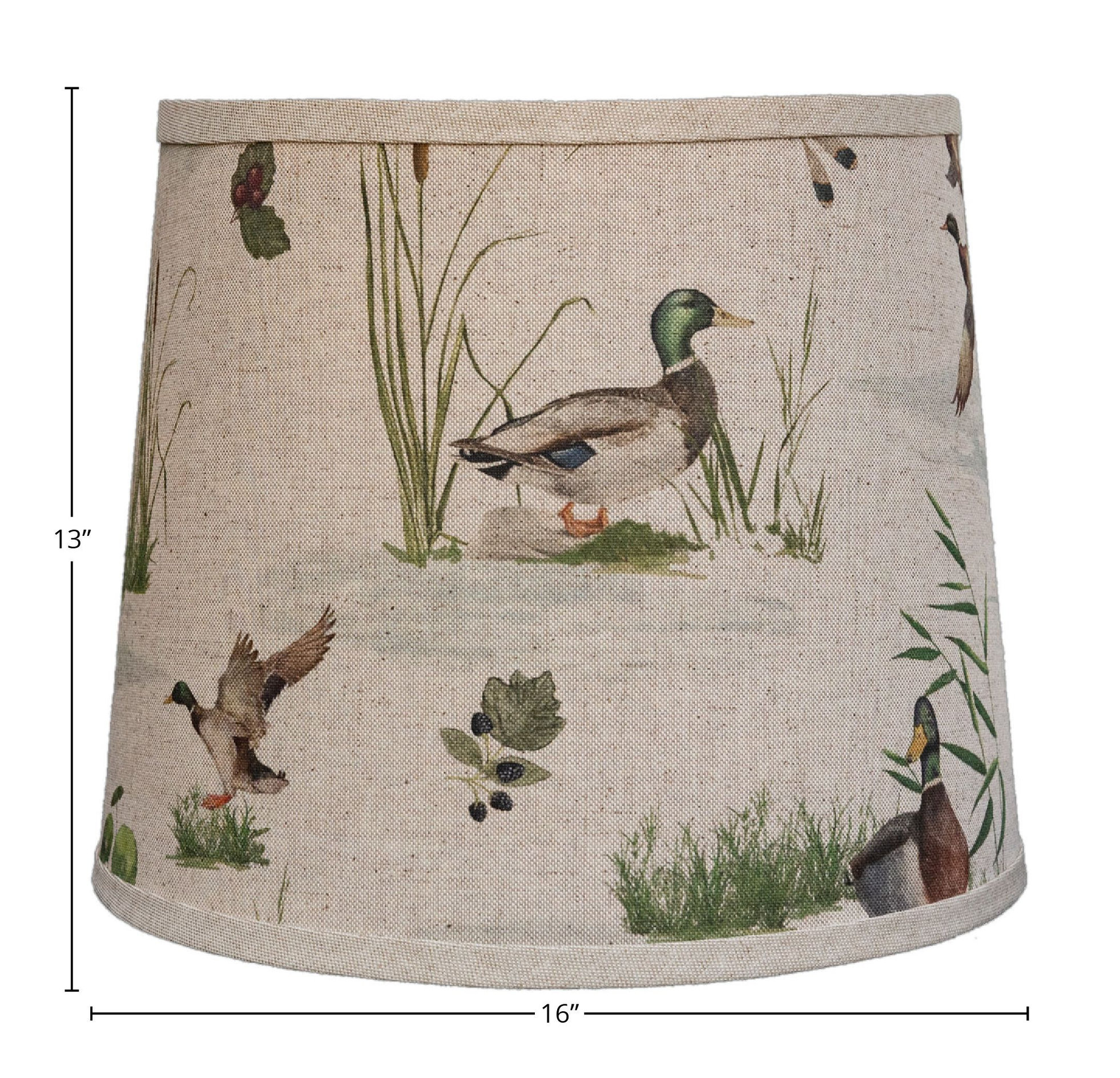 Ducks Shade, 16" - Rustic - Lamp Shades - by West Highland Group | Houzz