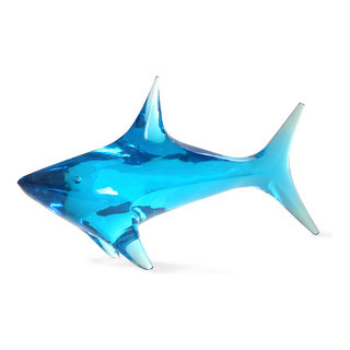 Giant Acrylic Shark - Beach Style - Decorative Objects And Figurines ...