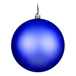 Vickerman N591029Dmv 4" Periwinkle Matte Ball Ornament, 6 Per Bag ...