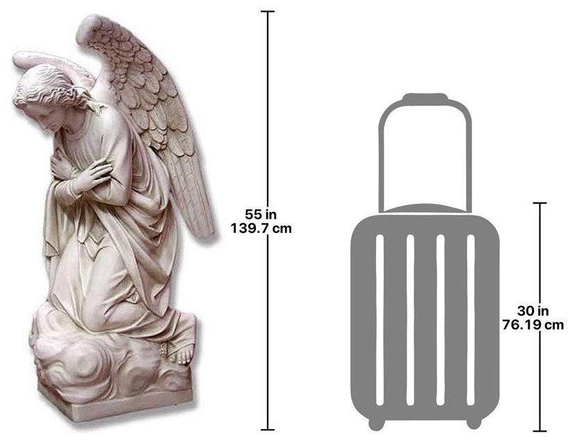 Design Toscano Angel Of Intercession Arms Crossed - Traditional ...