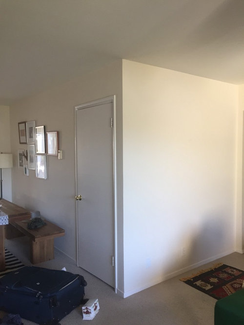 Help me with my accent wall. How about accenting two adjacent walls ...