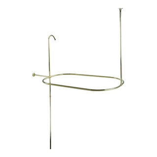 Kingston Brass Vintage Shower Riser - Transitional - Shower Curtain ...