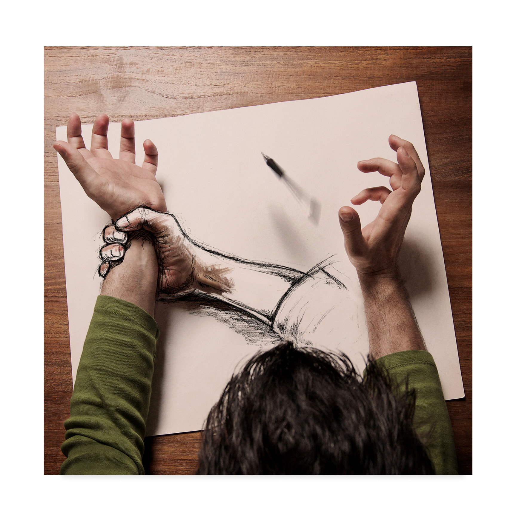 Sebastien Del Grosso 'Existence' Canvas Art, 24"x24" - Contemporary ...