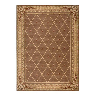 Nourison Ashton House AS03 Cocoa Area Rugs, 9' to 12' wide ...