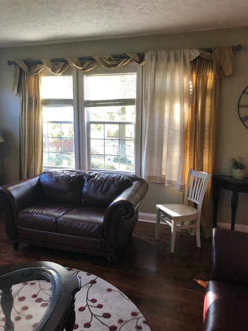 Help with small windows in my living room