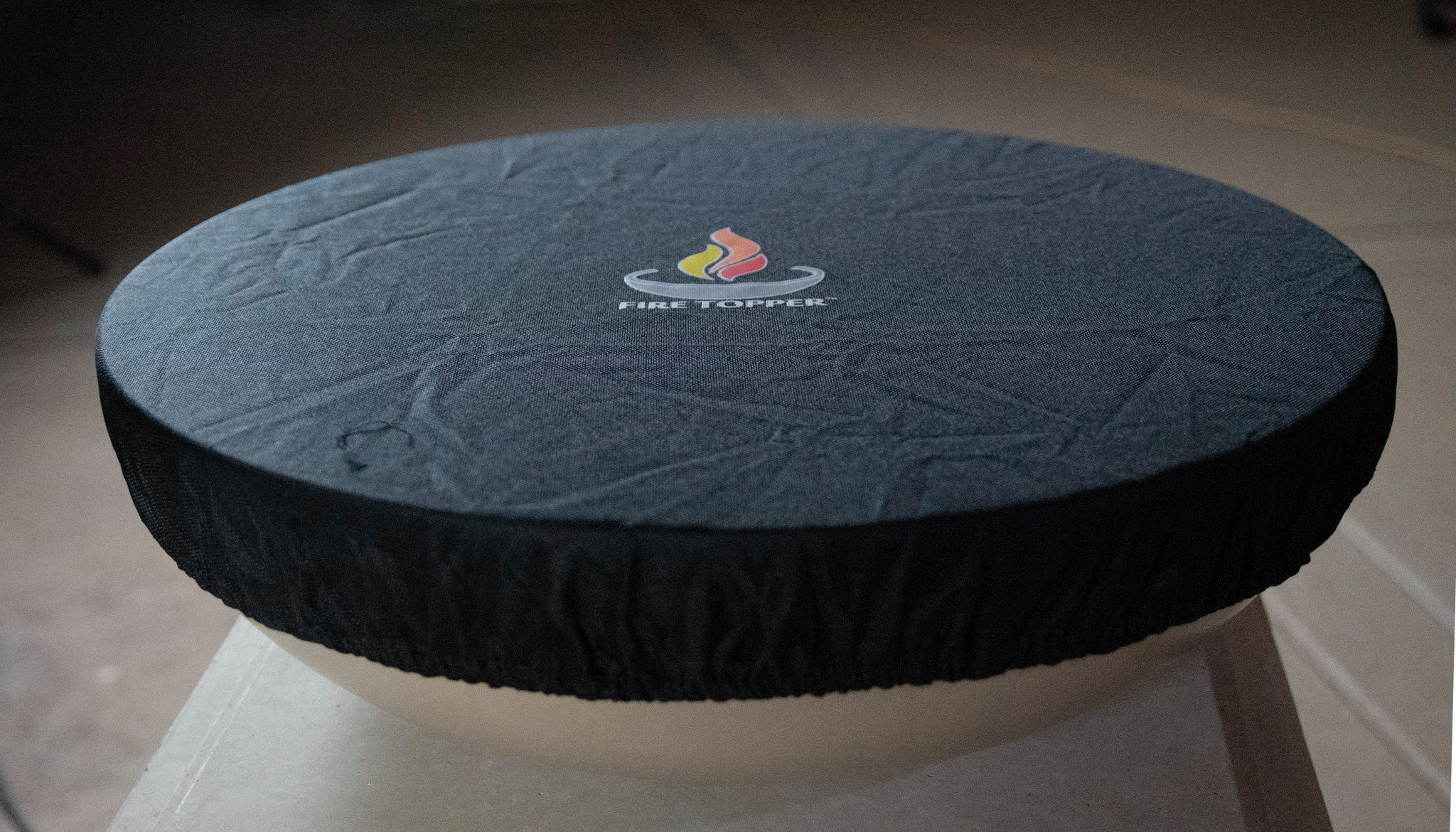 Fire Topper Cover, Black - Contemporary - Fire Pit Accessories - by ...