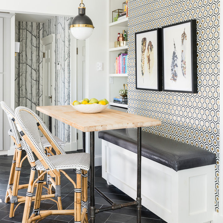 75 Slate Floor Dining Room Ideas You'll Love - May, 2026 | Houzz