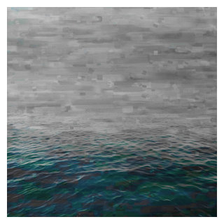 "Coromandel" Print on Canvas, 32"x32" - Contemporary - Prints And ...