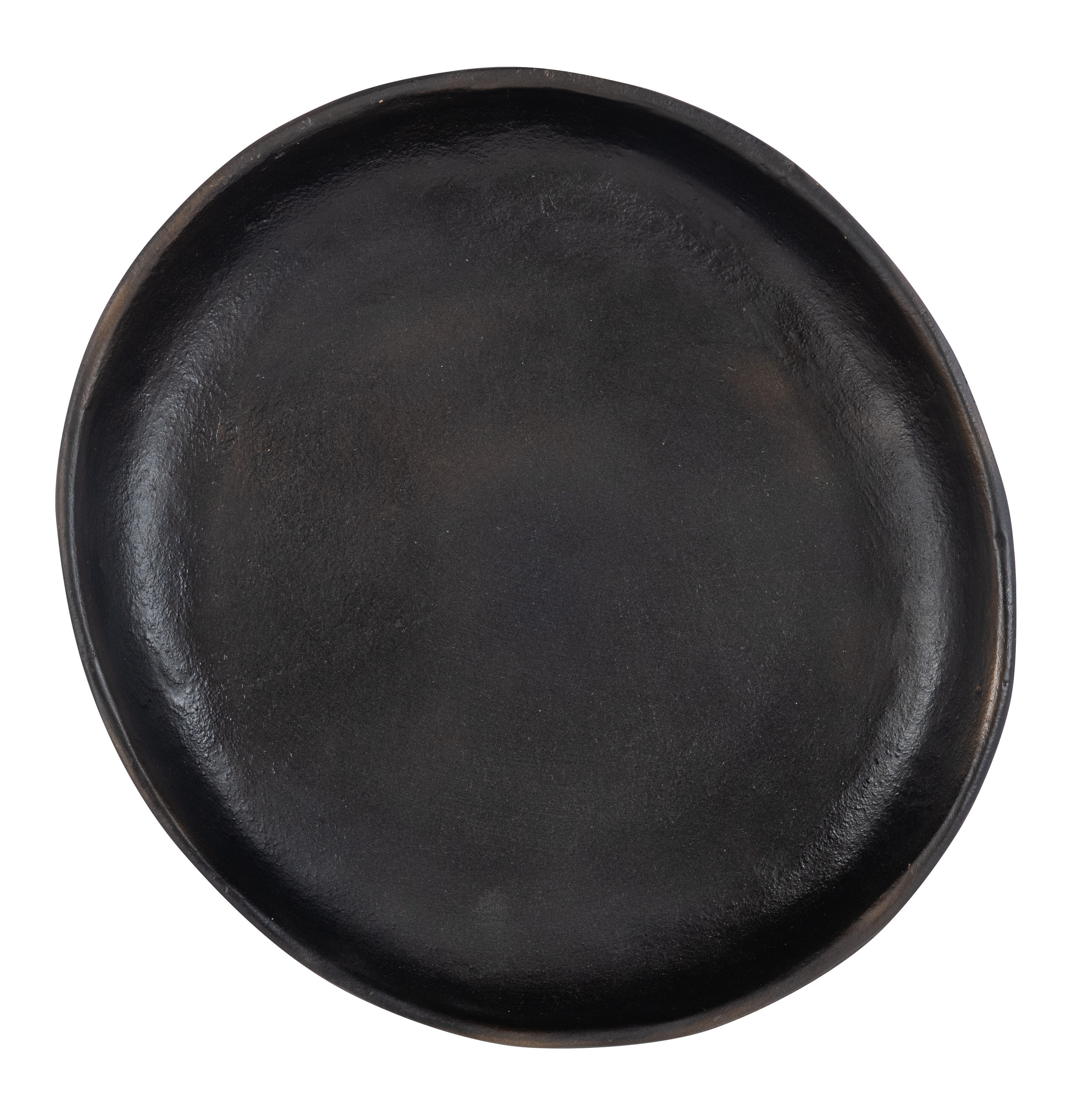 Smooth Cast Metal Plate Small - Industrial - Decorative Plates - by ...