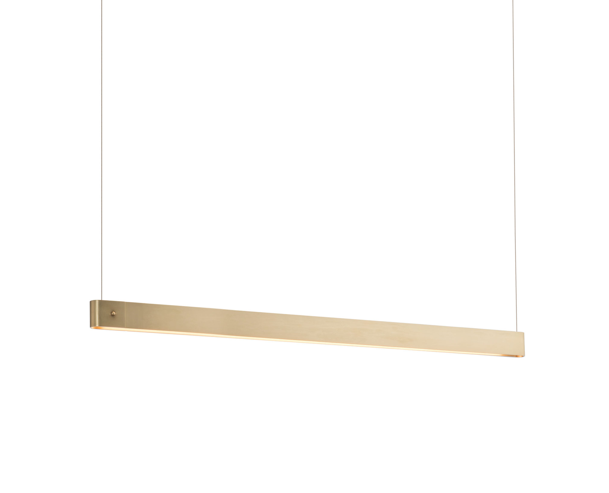 Fold LED Pendant, Modern Brass Finish - Modern - Pendant Lighting - by ...