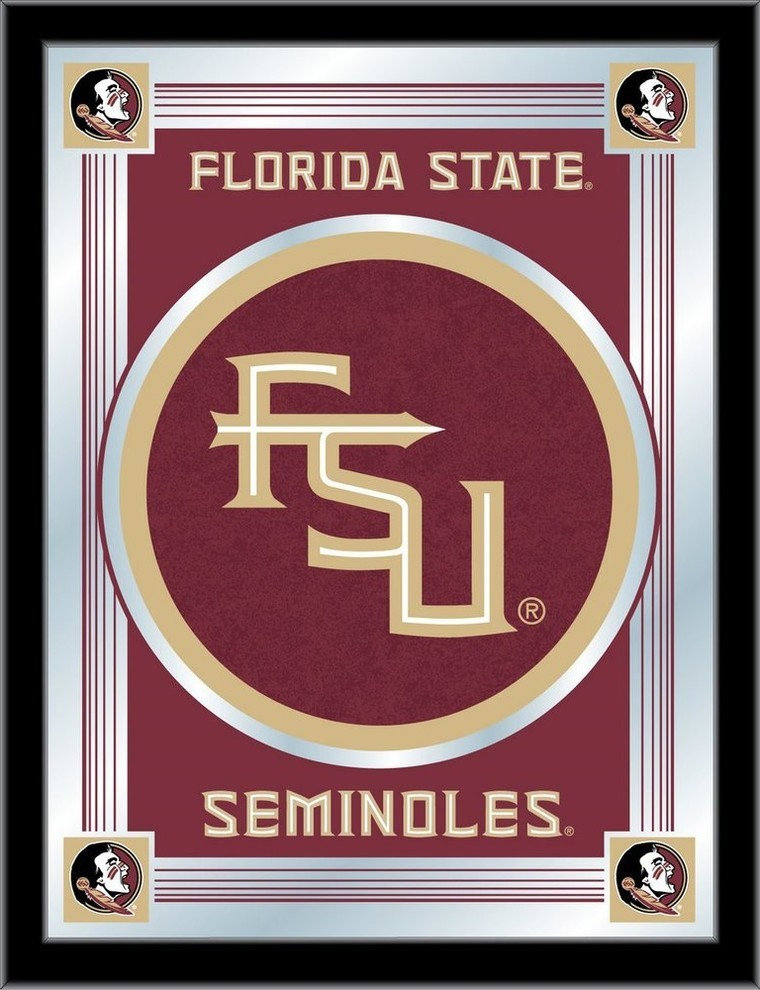 Florida State, Script Logo Mirror - Contemporary - Wall Accents - by ...