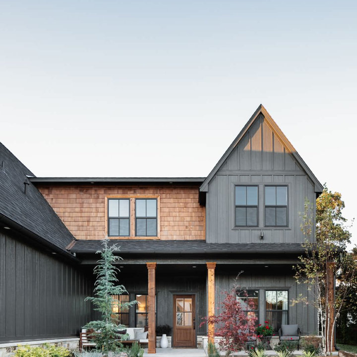 75 Beautiful Exterior with a Gable Roof Ideas & Designs - May 2025 ...