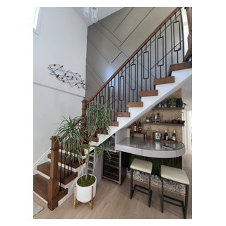 Contemporary Metal Window Balusters - Contemporary - Staircase - New ...
