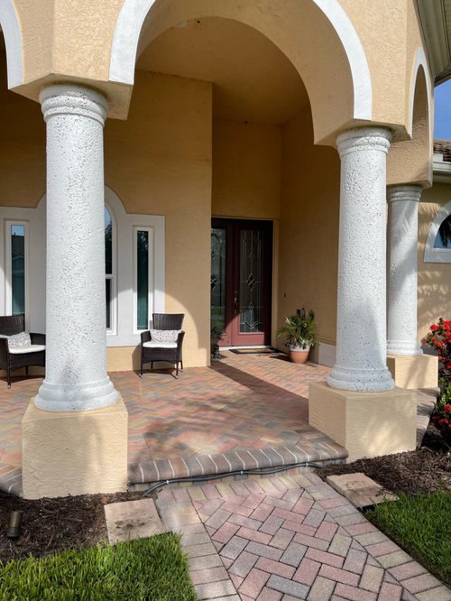 Design ideas for my arched porch