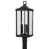 Luxury Farmhouse Post Light, Midnight Black - Transitional - Post ...