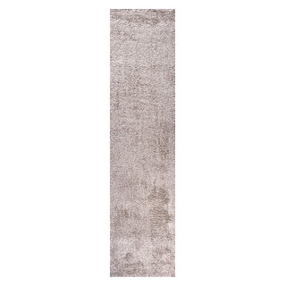 Groovy Solid Shag Rug, 2x8 - Contemporary - Hall And Stair Runners - by ...