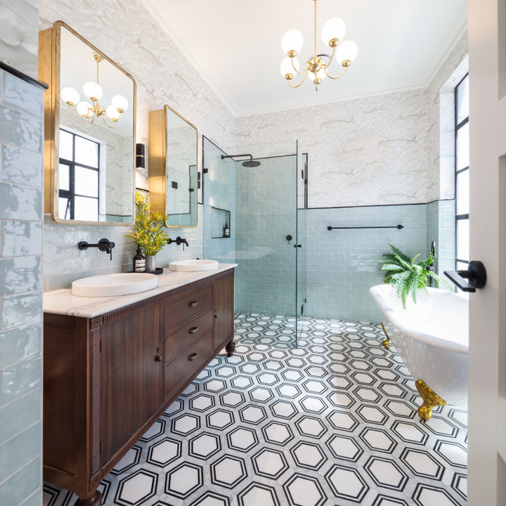 75 Beautiful Transitional Bathroom Ideas & Designs - August 2023 | Houzz AU