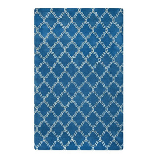 Rizzy Home Julian Pointe Collection Rug, 5'x8' - Mediterranean - Area ...