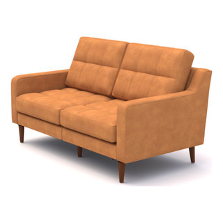 Sofi 301 Modular Leather Loveseat - Loveseats - by GwG Outlet | Houzz