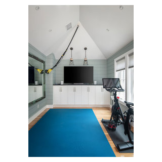 Classic Colonial Primary Suite - Transitional - Home Gym - Boston - by ...