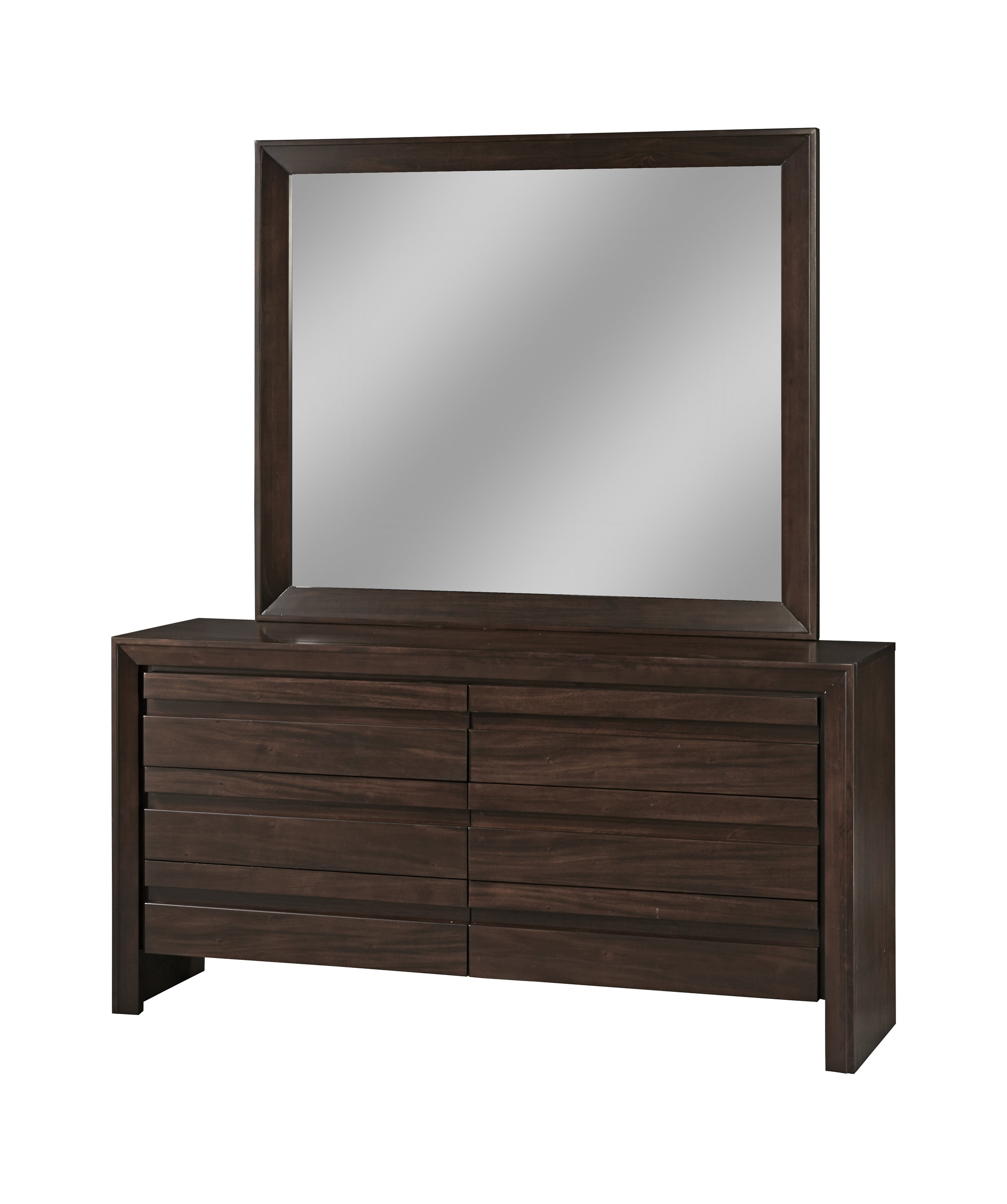 Modus Element 5 Piece E King Bedroom Set With 2 Nightstand, Chocolate ...