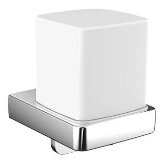 Wall Mounted Satin Crystal Soap Dispenser, Trend 0221.001.01 ...