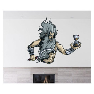 Greek Titan Vinyl Wall Decal GreekTitanUScolor005, 18 in ...