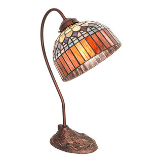 18 High Tiffany Candice Desk Lamp - Victorian - Table Lamps - by Meyda ...