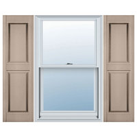 Mid-America, Standard Size Williamsburg Double Panel Shutters, Wicker ...