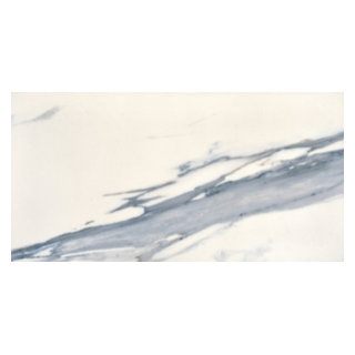 Atlantic Blue Polished Porcelain Tile, 24"x48" - Contemporary - Wall ...