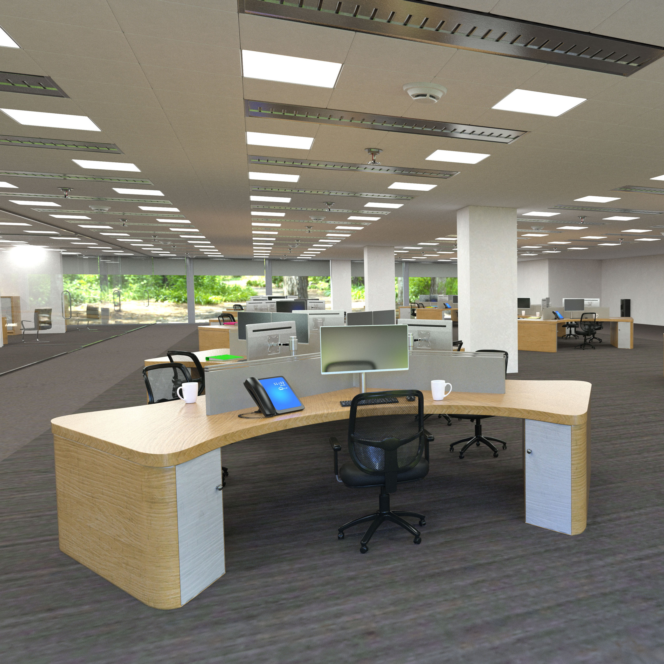 PLL LED 23W 2G11 4000K Cool White ballast bypass fourescent replacement ...