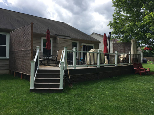 How to fix Trex deck fascia warping? | Houzz Forum