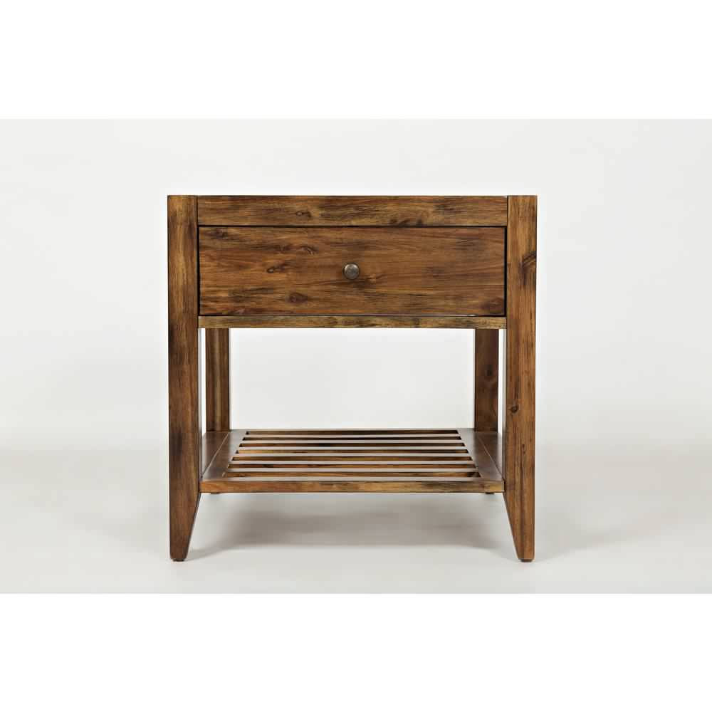 Beacon Street End Table - Rustic - Side Tables And End Tables - by ...