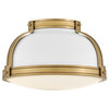 Hinkley Barton Flush Mount Light, 14.25" - Transitional - Flush-mount Ceiling Lighting - by ...
