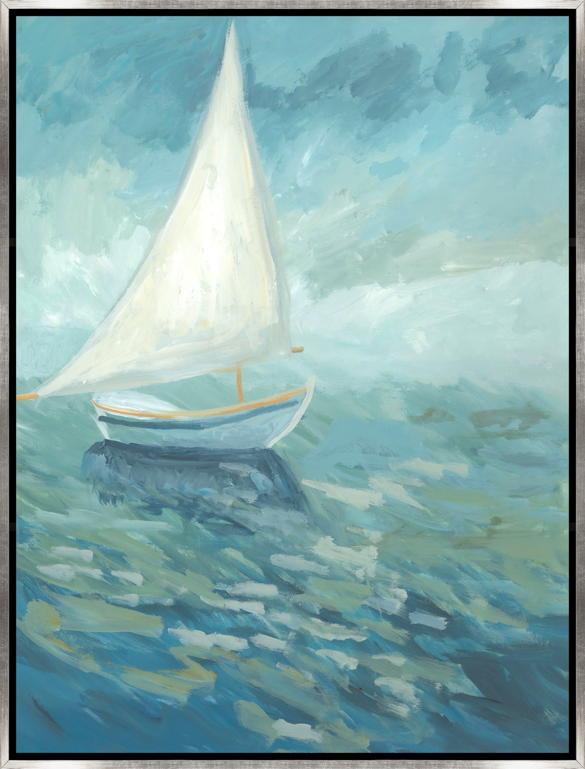 Drifting Sail, 30 x 40 - Beach Style - Prints And Posters - by Chelsea ...
