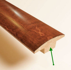 Help! Gaps between quarter round/transitions and new floor