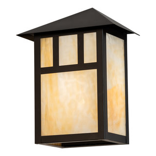 12" Wide Seneca Double Bar Mission Wall Sconce - Craftsman - Wall ...